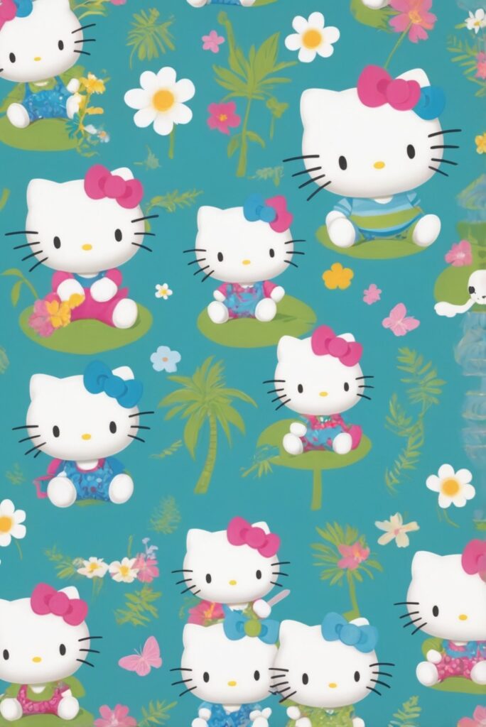 How to Brighten Your Summer with Hello Kitty-Themed Wallpaper