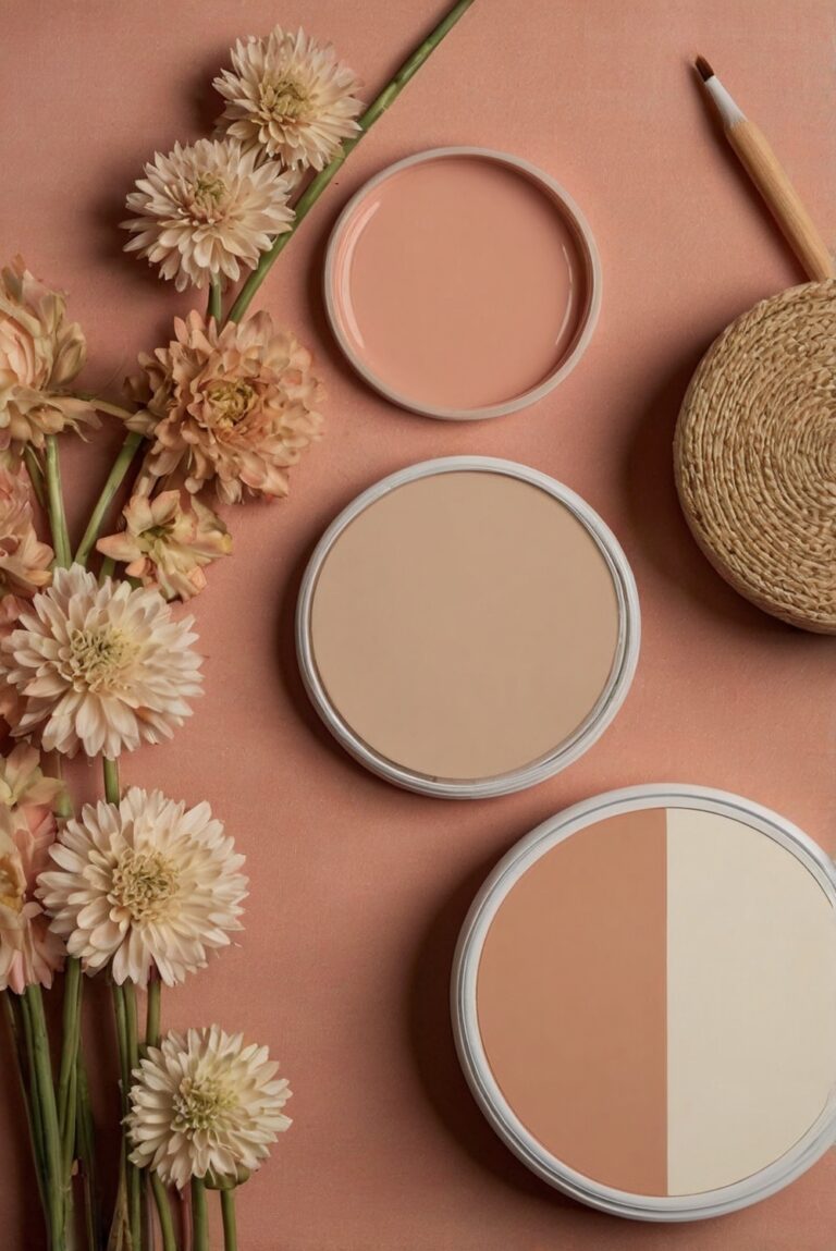 Warm Romance: Blush Pink and Terra Cotta Color Harmony for 2024