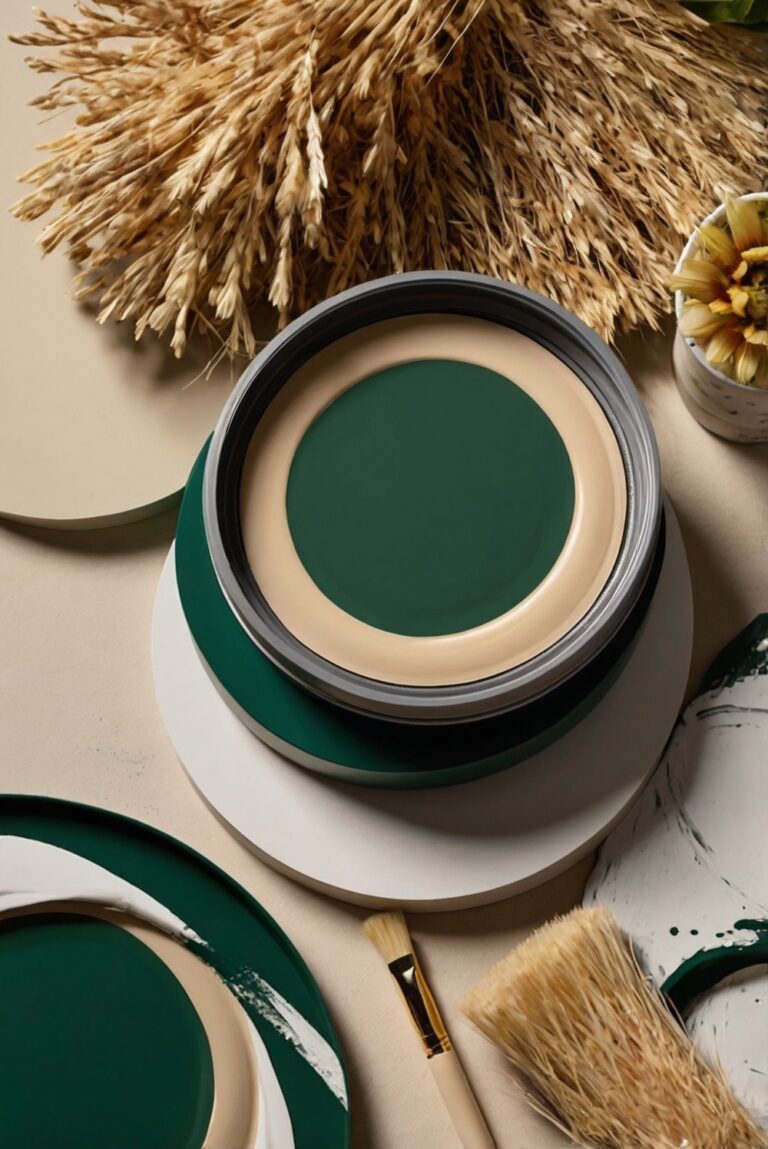 Luxurious Combination: Emerald Green and Champagne Color Harmony for 2024