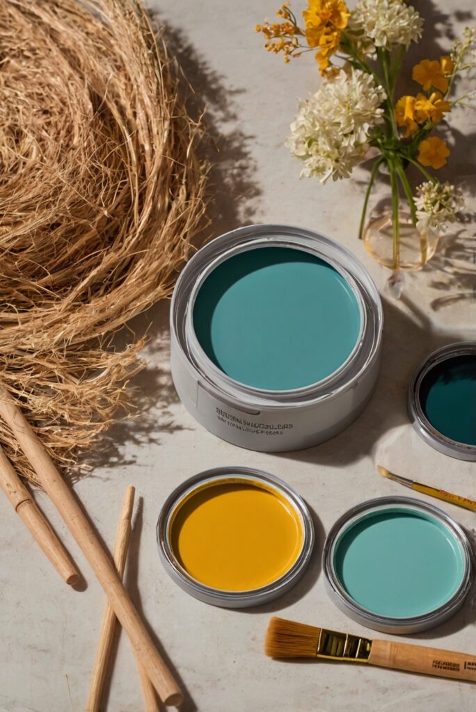 Sunny Tropical: Marigold and Turquoise Palette 2024