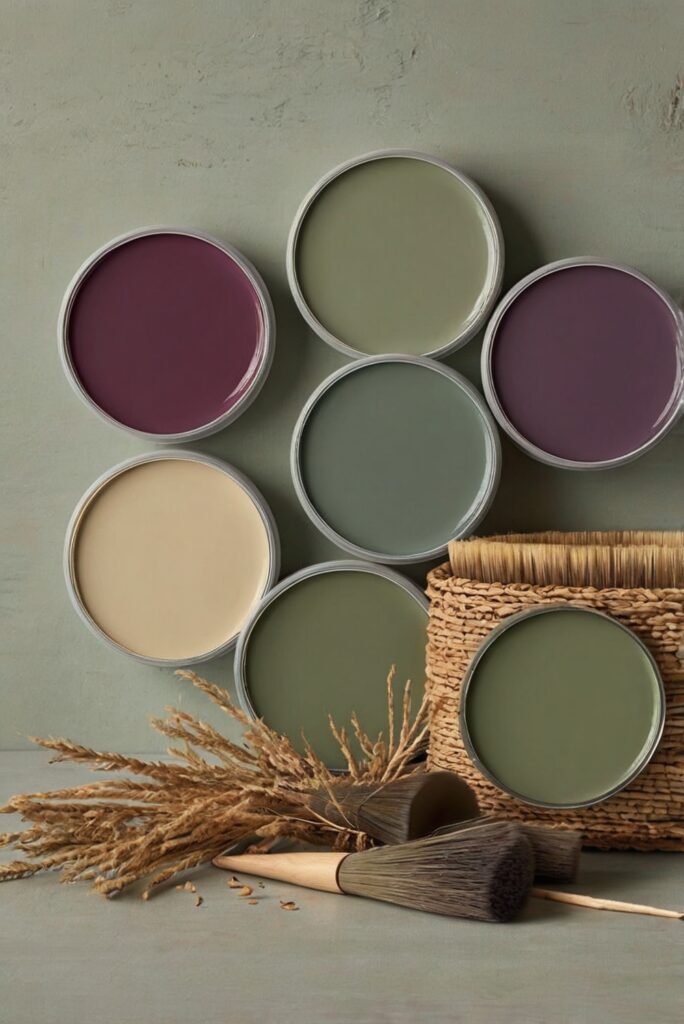 How to Make Home Harmony: Sage and Plum Tranquil Escape