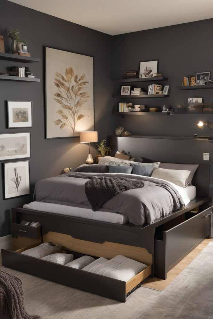 What are the best storage bed frames for a modern bedroom?