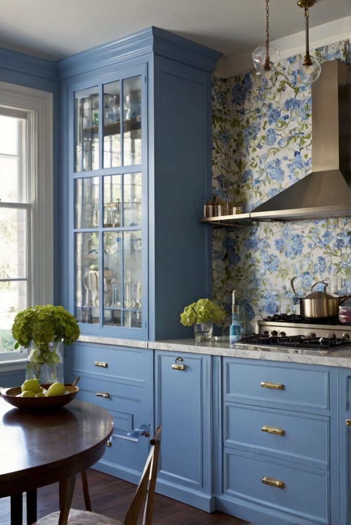 How to create a modern chic Modern Kitchen with flat-panel cabinets in ...