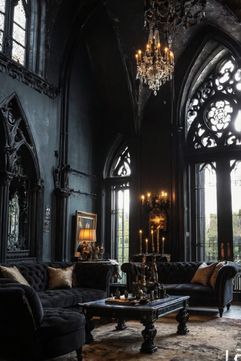 Upgrade Your Living Room with These Stunning Gothic Design Ideas