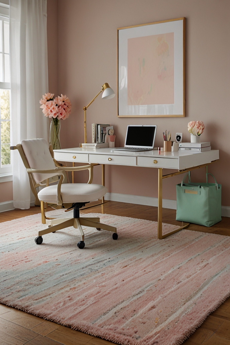 21 Gorgeous White Home Office Ideas