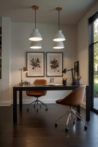 21 Gorgeous White Home Office Ideas