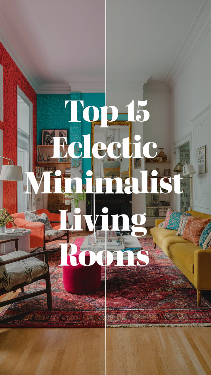 How would I design an eclectic minimalist living room to reflect my own ...