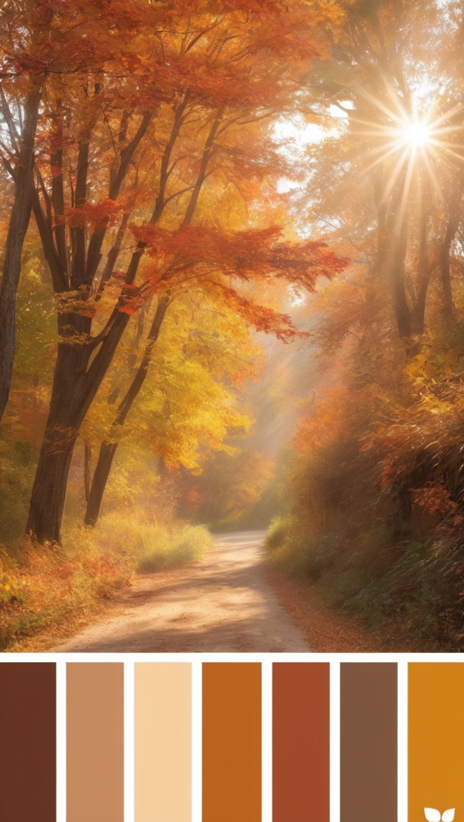 How would I incorporate the warm autumn color palette into my wardrobe?