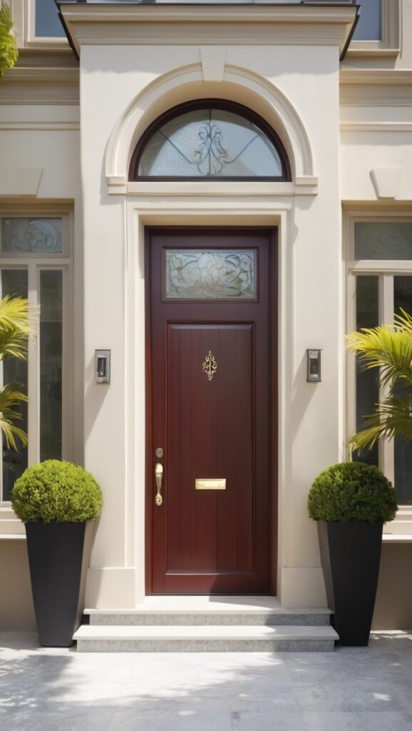 What inspired you to choose a unique main door design entrance for your ...