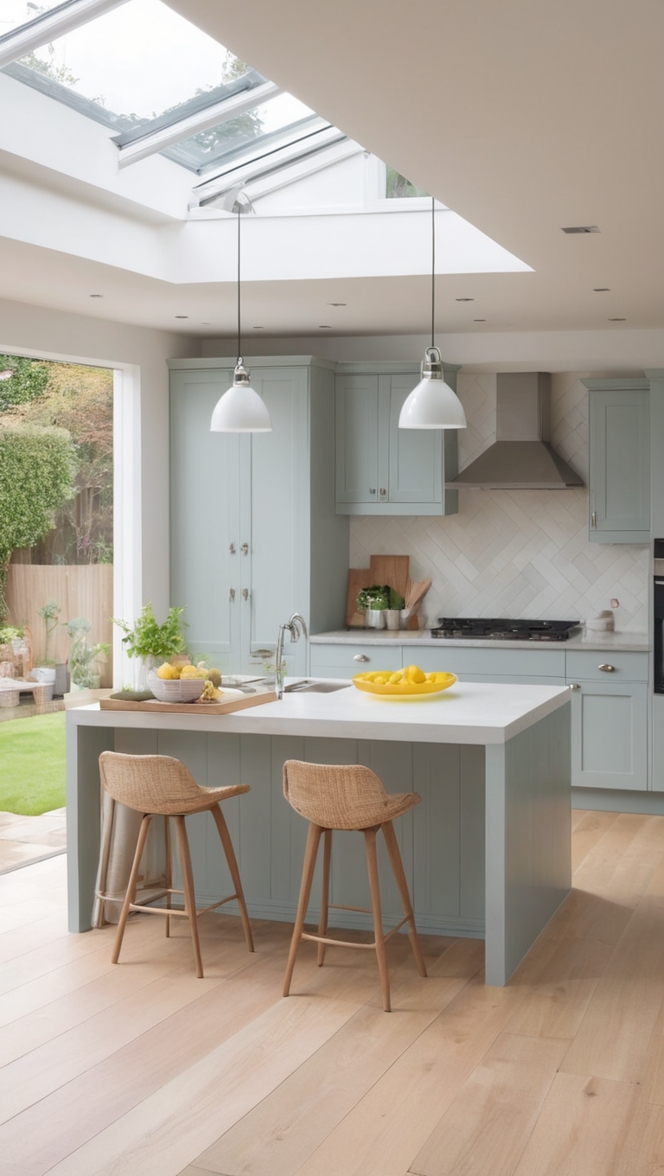 How can I incorporate kitchen extension ideas for an open plan design?