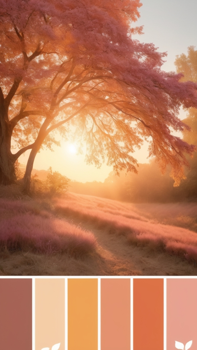 How would I incorporate the sunset color palette into my wardrobe?