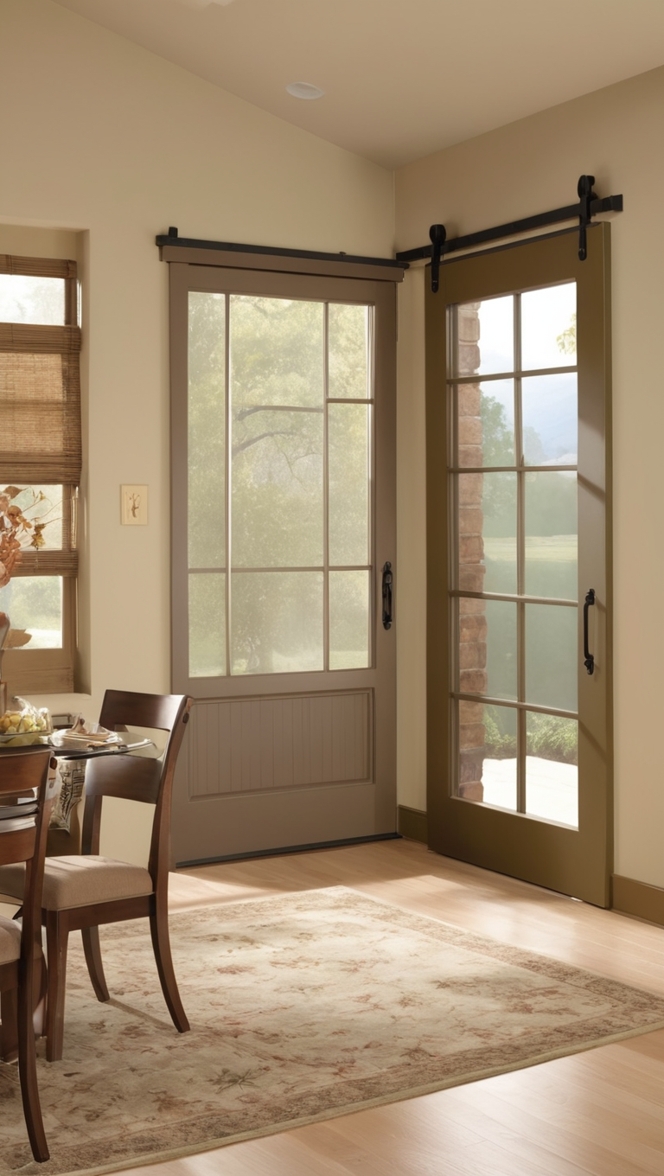 How can I incorporate a sliding iron door design into my home?