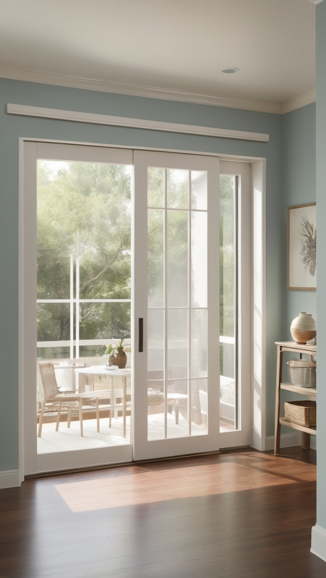 How can I incorporate a modern wood sliding door design into my home?